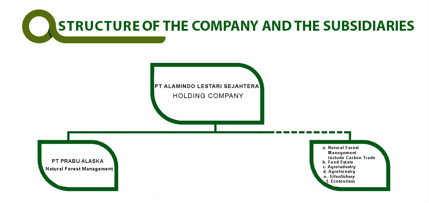 Company Structure and Subsidiaries – PT Alamindo Lestari Sejahtera